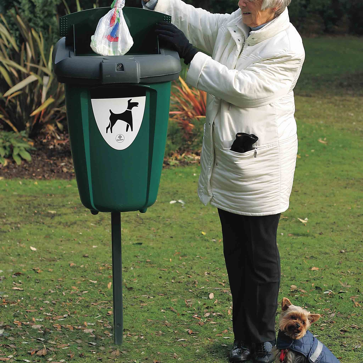 Dog waste bin, Retriever 50, 50L – Ni Corporation
