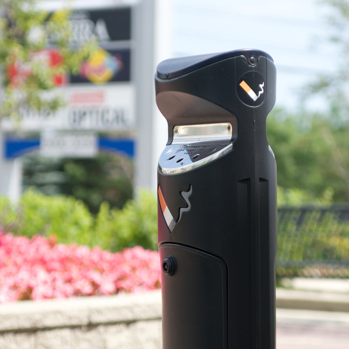Ashguard SG Cigarette Receptacle, Black – Ni Corporation