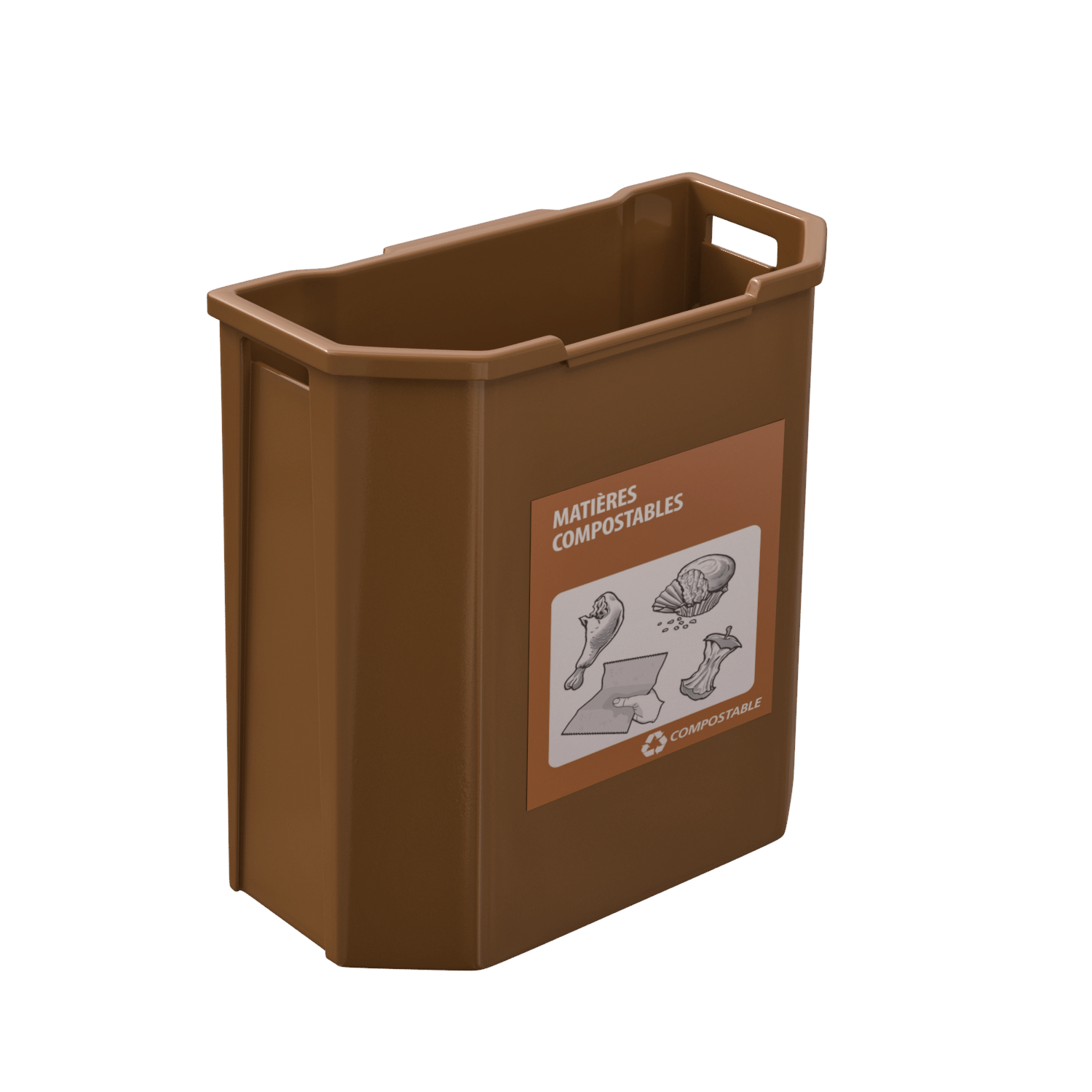 Organic material recovery bin The Musketeer – Ni Corporation